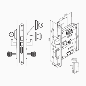 Lukukorpus Abloy 451s Boda 451s - Lukuabipood.ee